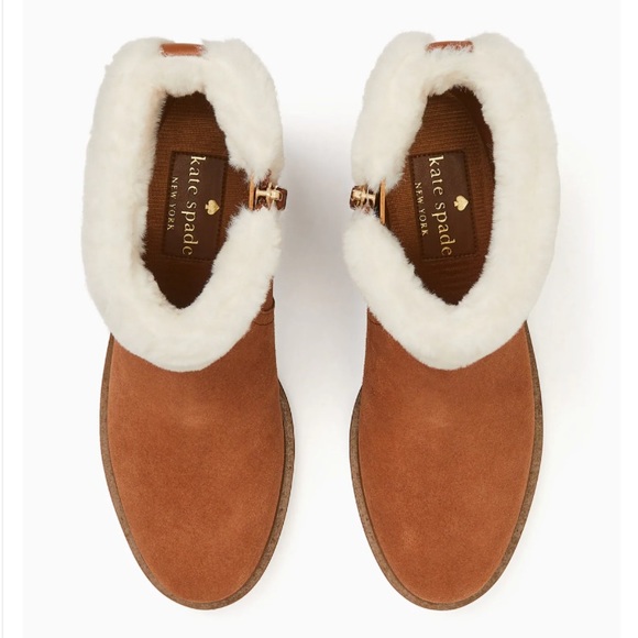 kate spade | Shoes | Kate Spade Bailee Winter Lug Sole Booties Warm ...